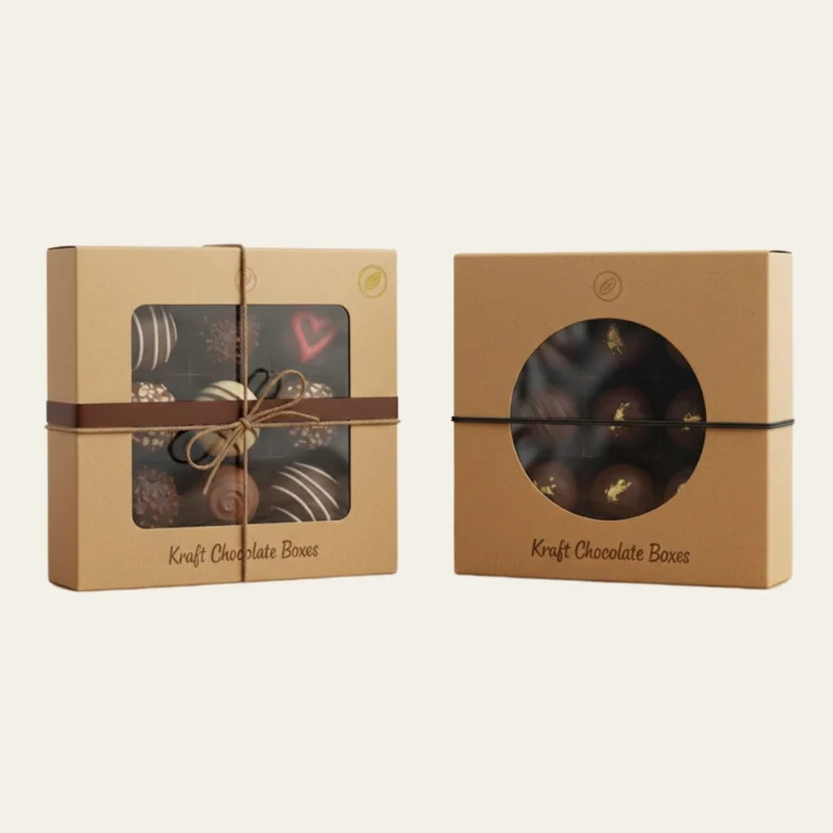Buy Kraft Chocolate Boxes | Custom Kraft Chocolate Packaging