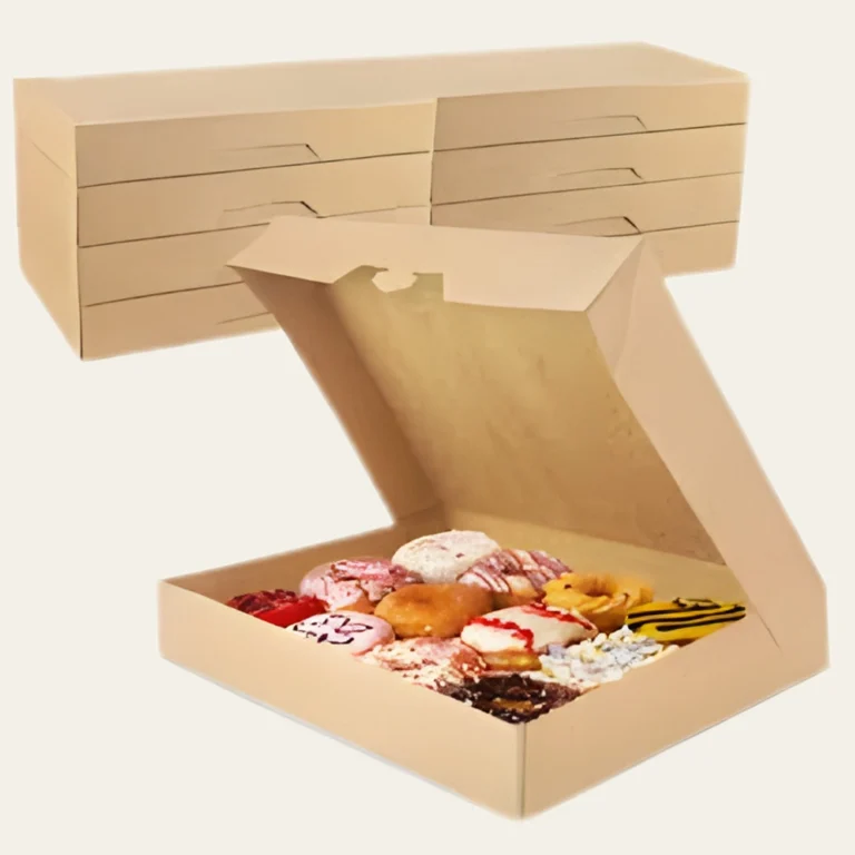 Buy Kraft Donut Boxes | Custom Kraft Donut Packaging Boxes
