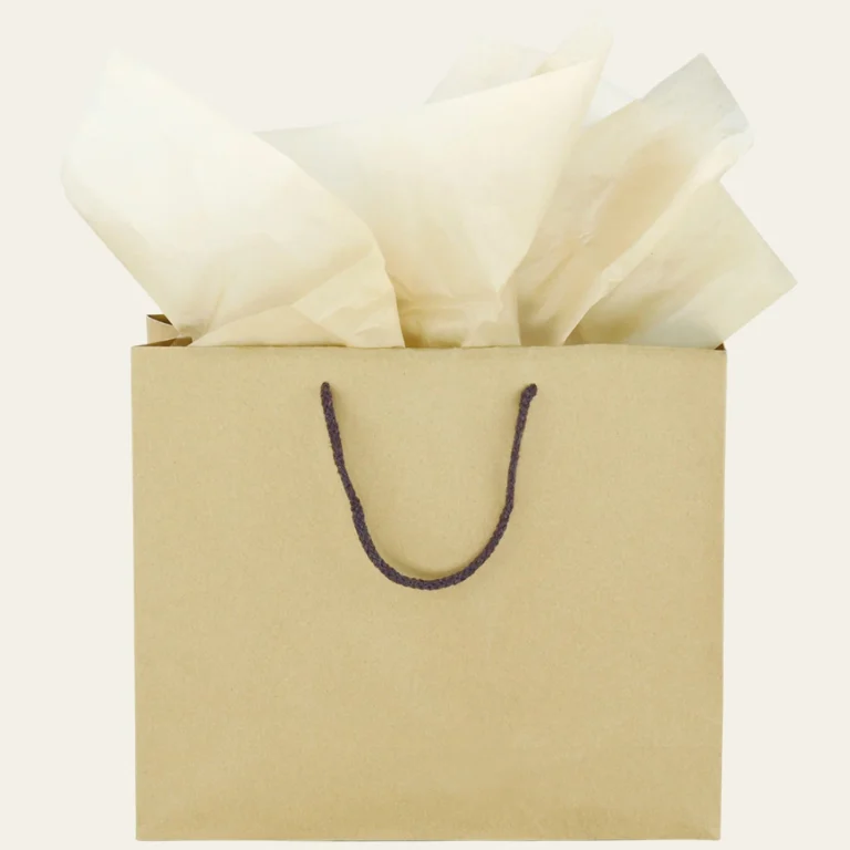 Buy Beige Paper Bags | Custom Beige Paper Packaging Bags