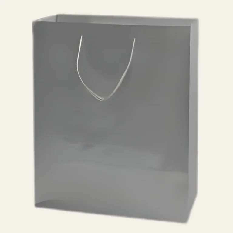 Buy Custom Gray Paper Bags - Gray Paper Packaging
