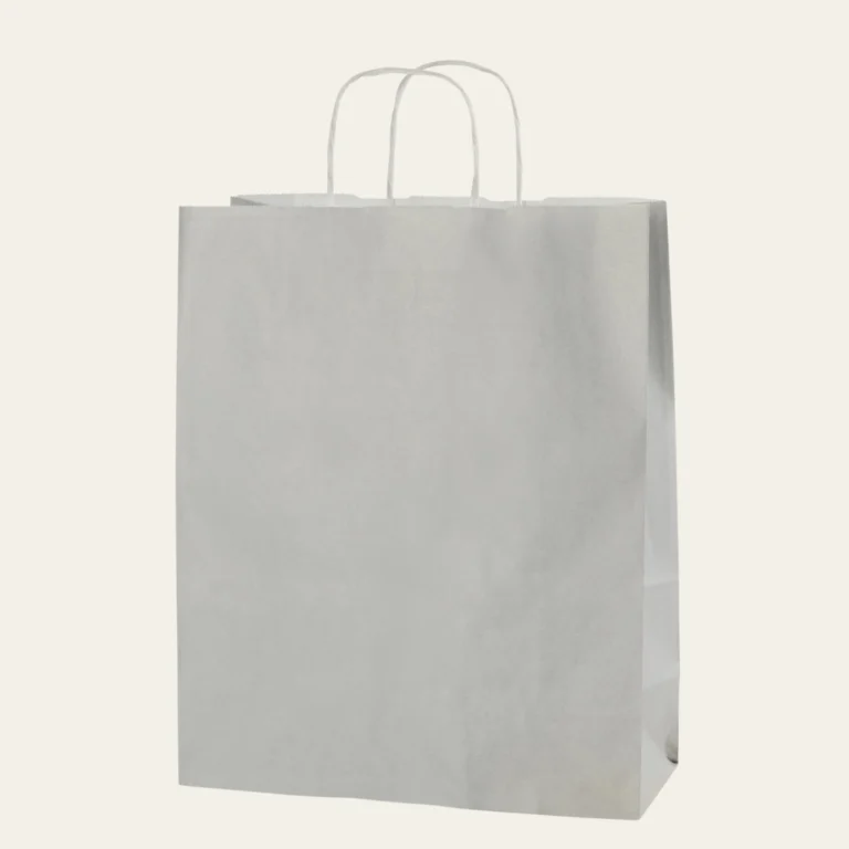 Buy Custom Gray Paper Bags - Gray Paper Packaging