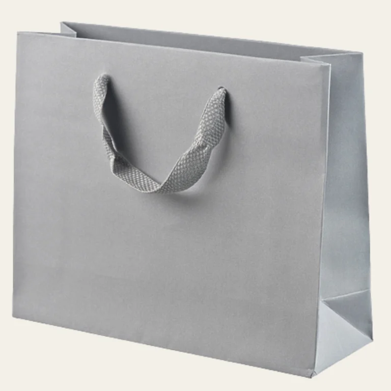Buy Custom Gray Paper Bags - Gray Paper Packaging