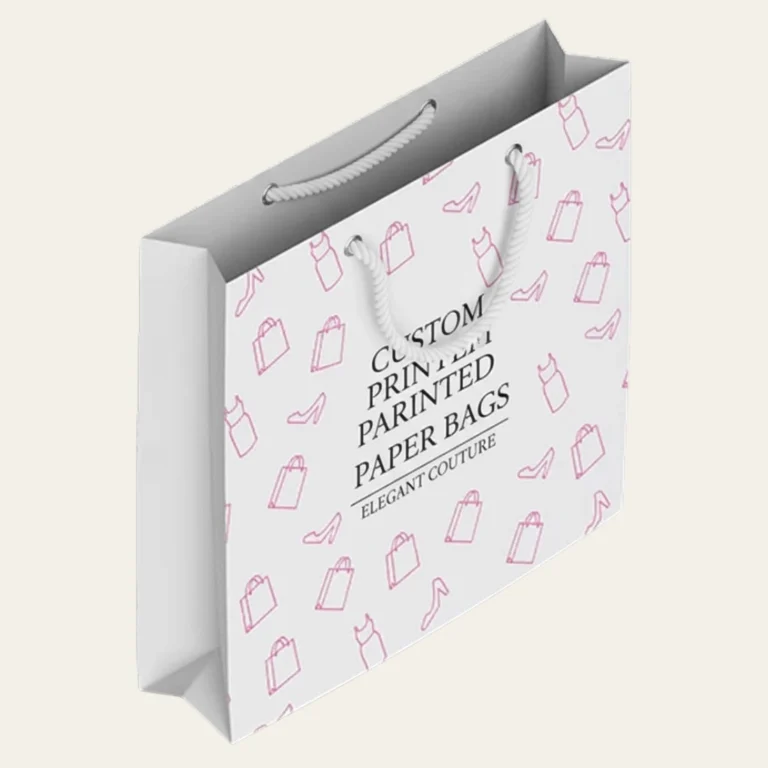 Custom Printed Paper Bags at Wholesale Prices with Logo Printing