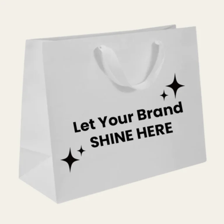 Custom Printed Paper Bags at Wholesale Prices with Logo Printing