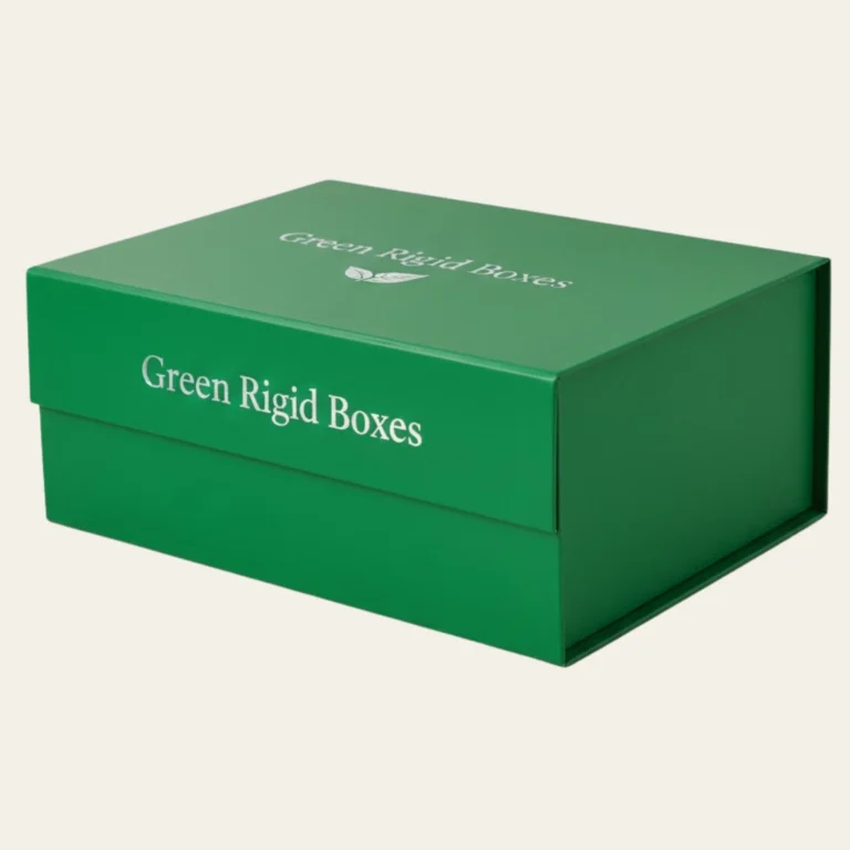 Green Rigid Boxes Wholesale | Custom Green Rigid Packaging