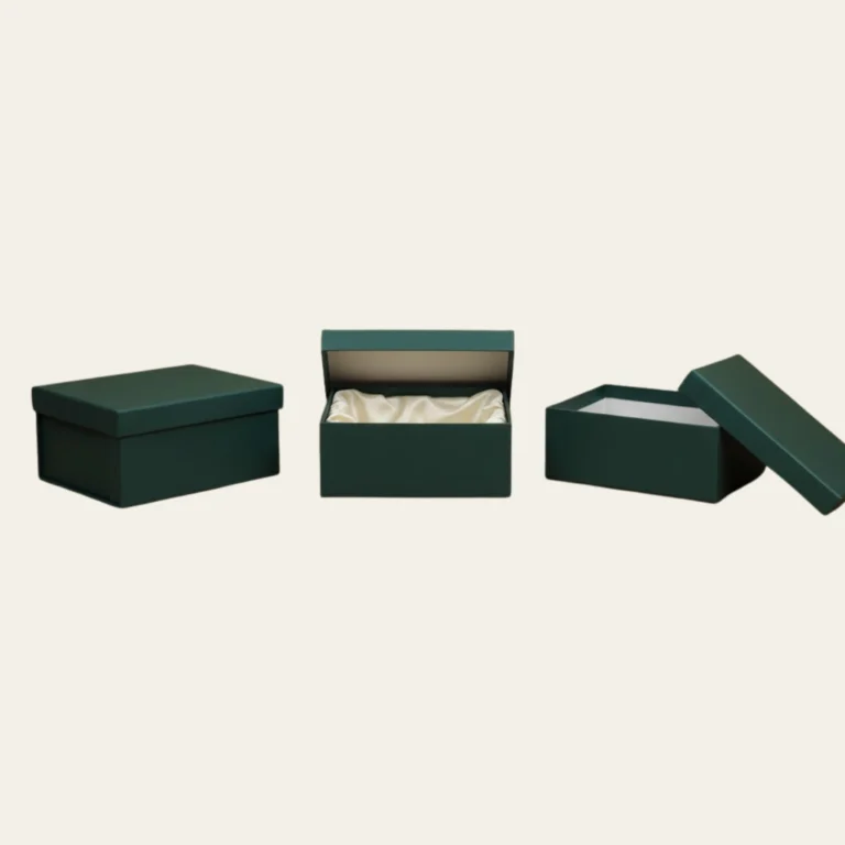 Green Rigid Boxes Wholesale | Custom Green Rigid Packaging