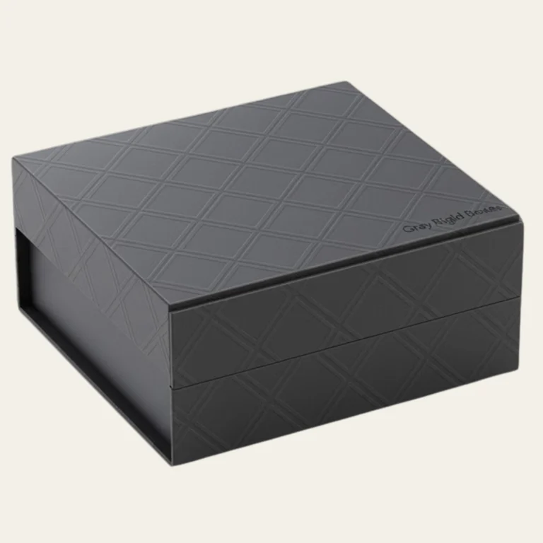 Buy Custom Gray Rigid Boxes | Gray Rigid Packaging Wholesale