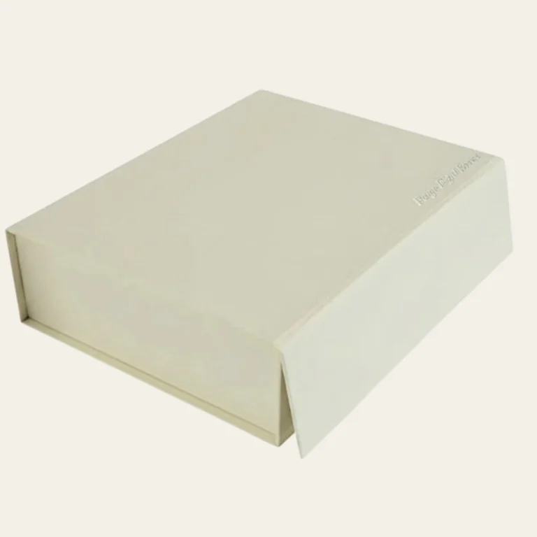 Custom Beige Rigid Boxes | Beige Rigid Packaging Wholesale