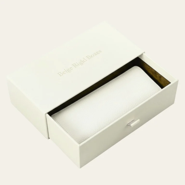 Custom Beige Rigid Boxes | Beige Rigid Packaging Wholesale