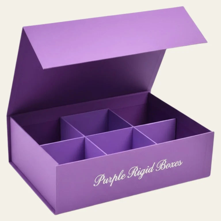 Buy Purple Rigid Boxes - Custom Purple Rigid Packaging Wholesale