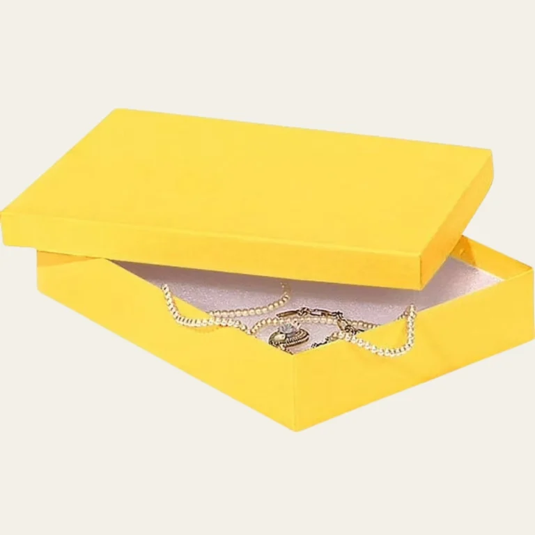 Buy Yellow Rigid Boxes | Custom Yellow Rigid Packaging Wholesale