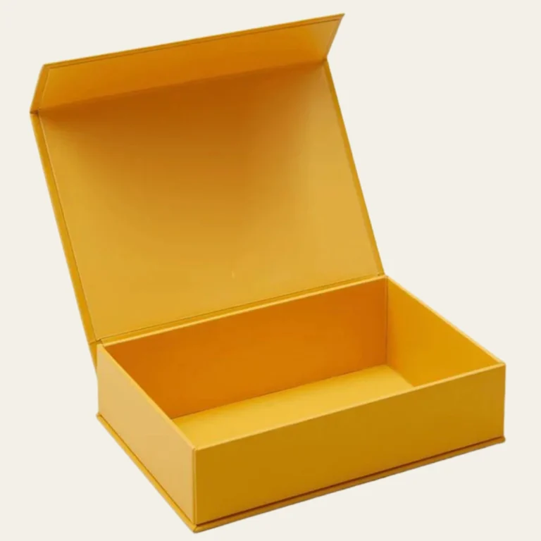 Buy Yellow Rigid Boxes | Custom Yellow Rigid Packaging Wholesale