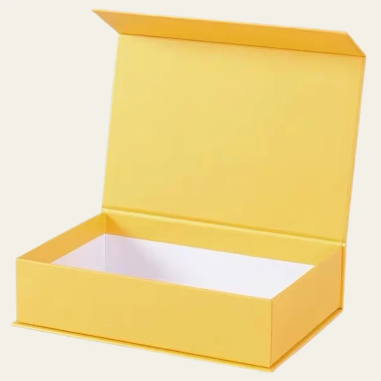 Buy Yellow Rigid Boxes | Custom Yellow Rigid Packaging Wholesale