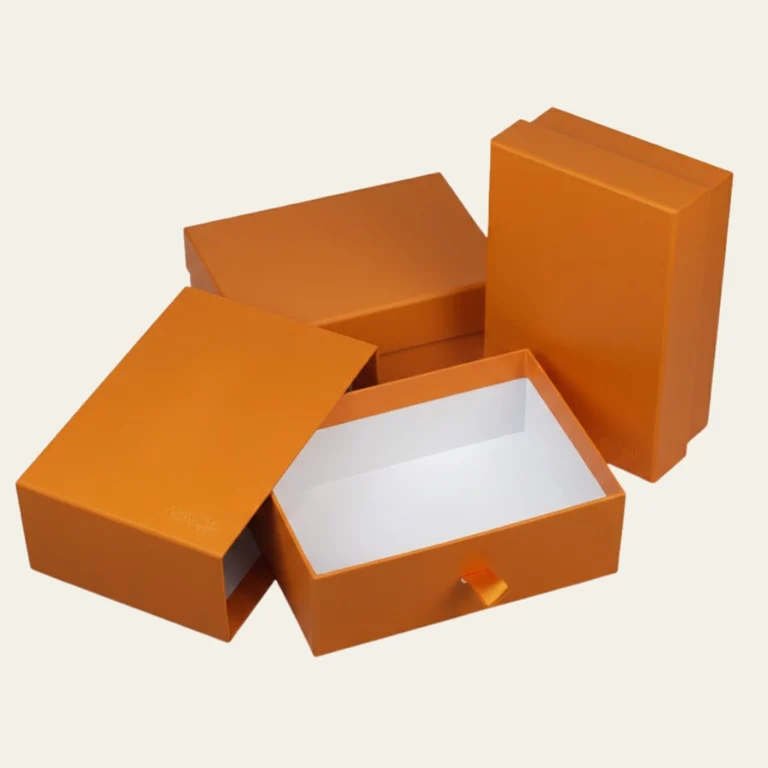 Buy Custom Orange Rigid Boxes | Wholesale Orange Rigid Packaging