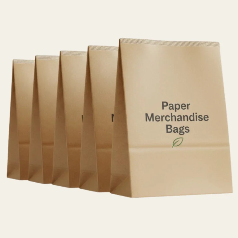 Paper Merchandise Bags | Paper Merchandise Packaging Wholesale