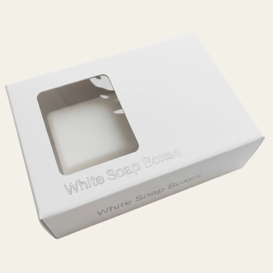 Buy White Soap Boxes | White Soap Packaging Wholesale