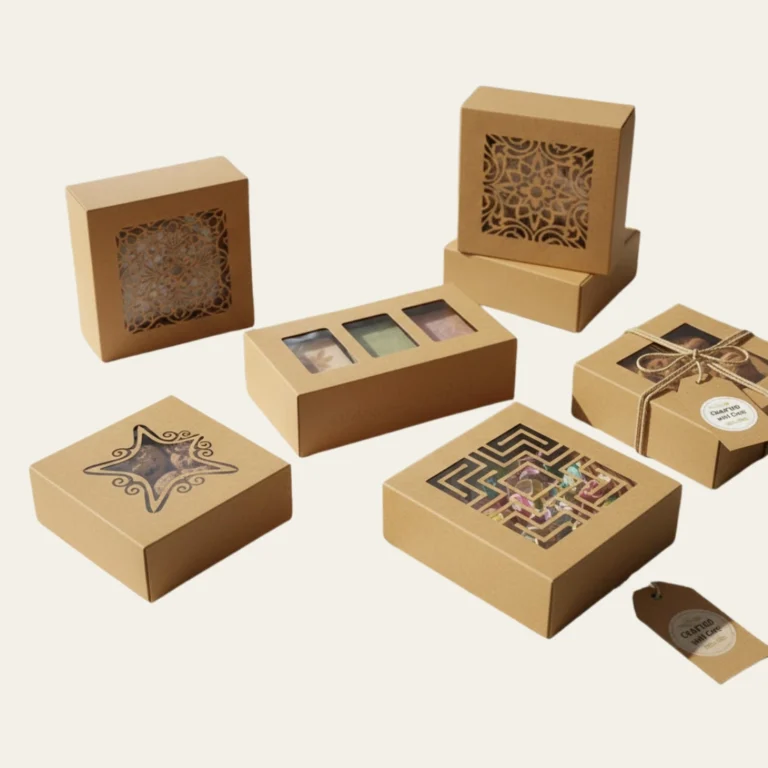 Die Cut Kraft Boxes | Custom Die Cut Kraft Packaging Wholesale & Bulk ...