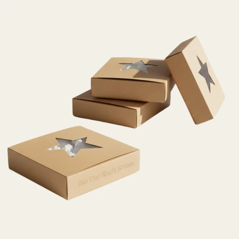 Die Cut Kraft Boxes | Custom Die Cut Kraft Packaging Wholesale & Bulk ...