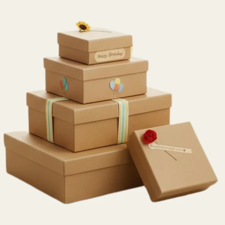 Birthday Kraft Boxes | Custom Birthday Kraft Packaging Wholesale