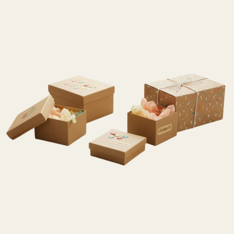 Birthday Kraft Boxes | Custom Birthday Kraft Packaging Wholesale