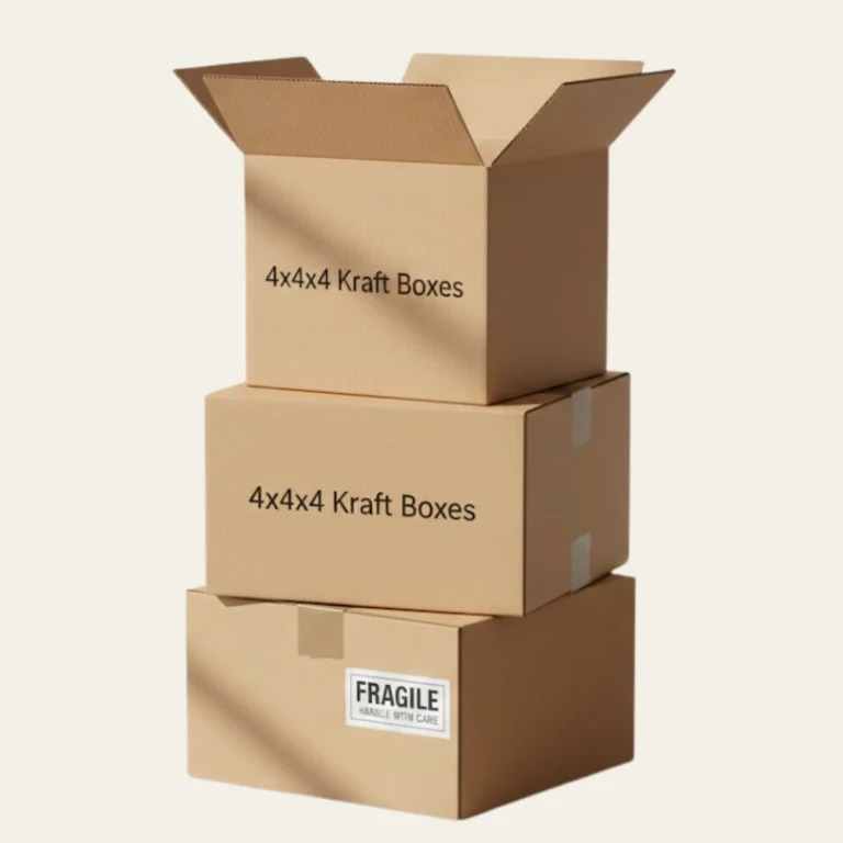 4x4x4 Kraft Boxes | Custom 4x4x4 Kraft Packaging Wholesale for Businesses