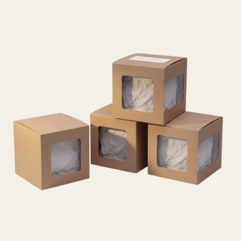 4x4x4 Kraft Boxes | Custom 4x4x4 Kraft Packaging Wholesale for Businesses