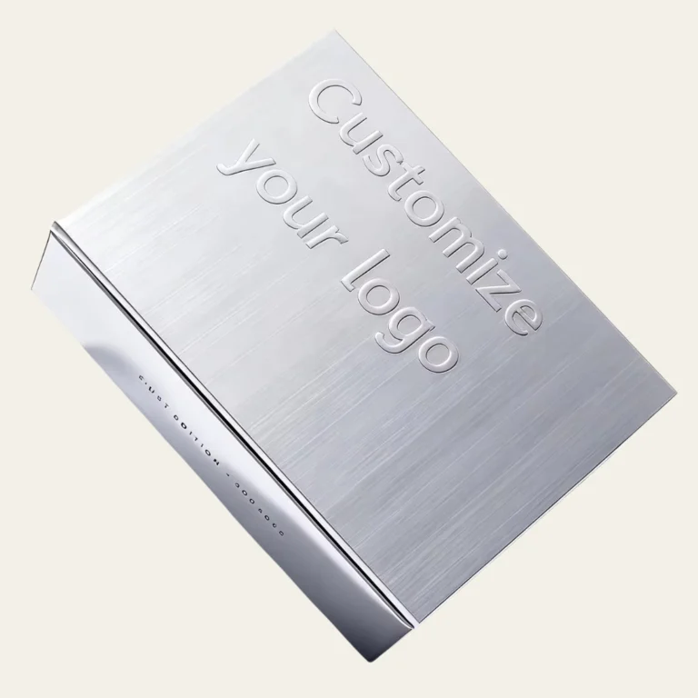 Silver Cardboard Boxes | Custom Silver Cardboard Packaging Wholesale