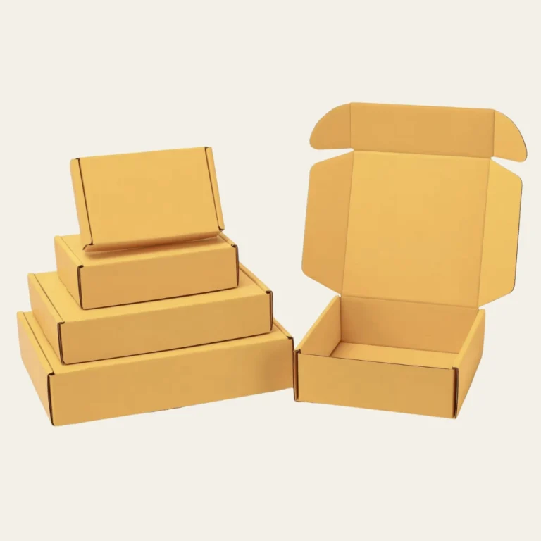 Gold Cardboard Boxes | Custom Gold Cardboard Packaging Wholesale