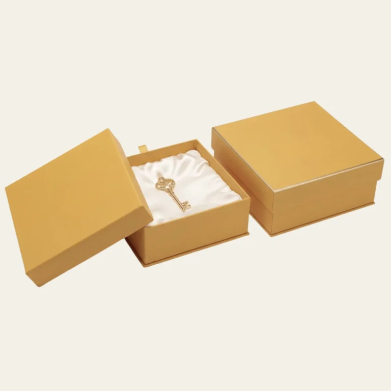 Gold Cardboard Boxes | Custom Gold Cardboard Packaging Wholesale