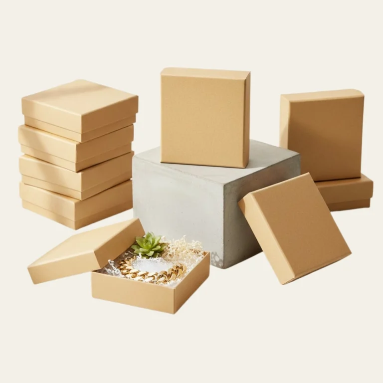 Tan Cardboard Boxes | Custom Tan Cardboard Packaging Wholesale