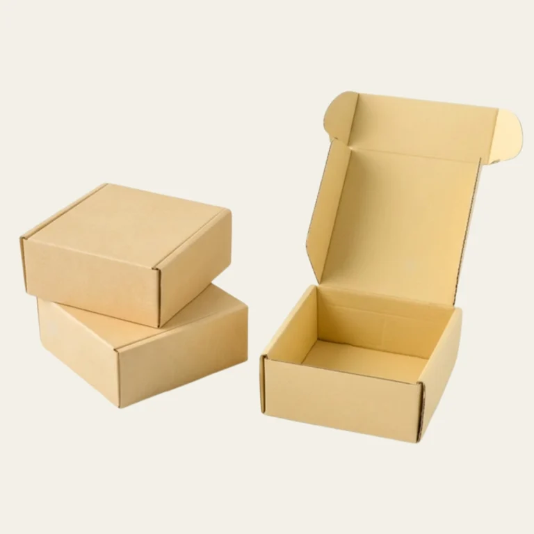 Tan Cardboard Boxes | Custom Tan Cardboard Packaging Wholesale