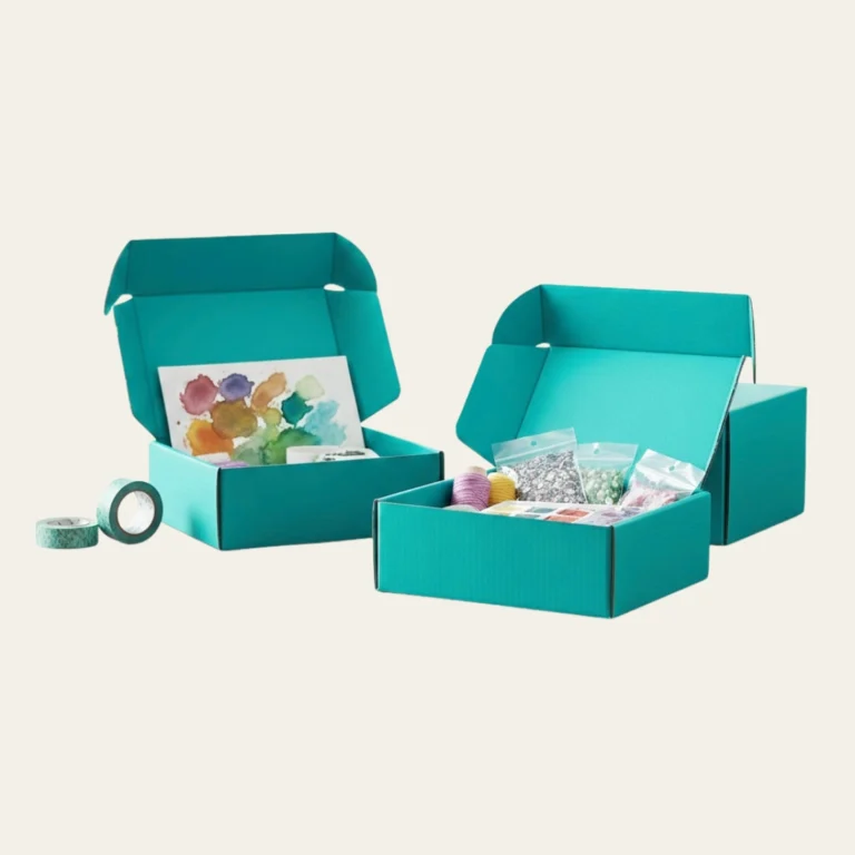 Teal Cardboard Boxes | Custom Teal Cardboard Packaging Wholesale