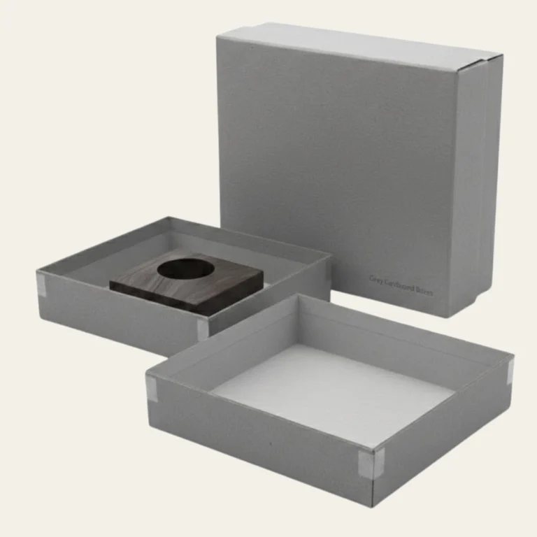 Custom Gray Cardboard Boxes | Wholesale Gray Cardboard Packaging