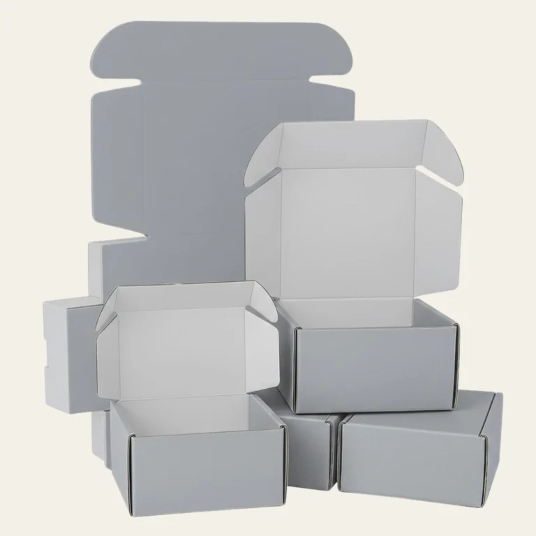Custom Gray Cardboard Boxes | Wholesale Gray Cardboard Packaging