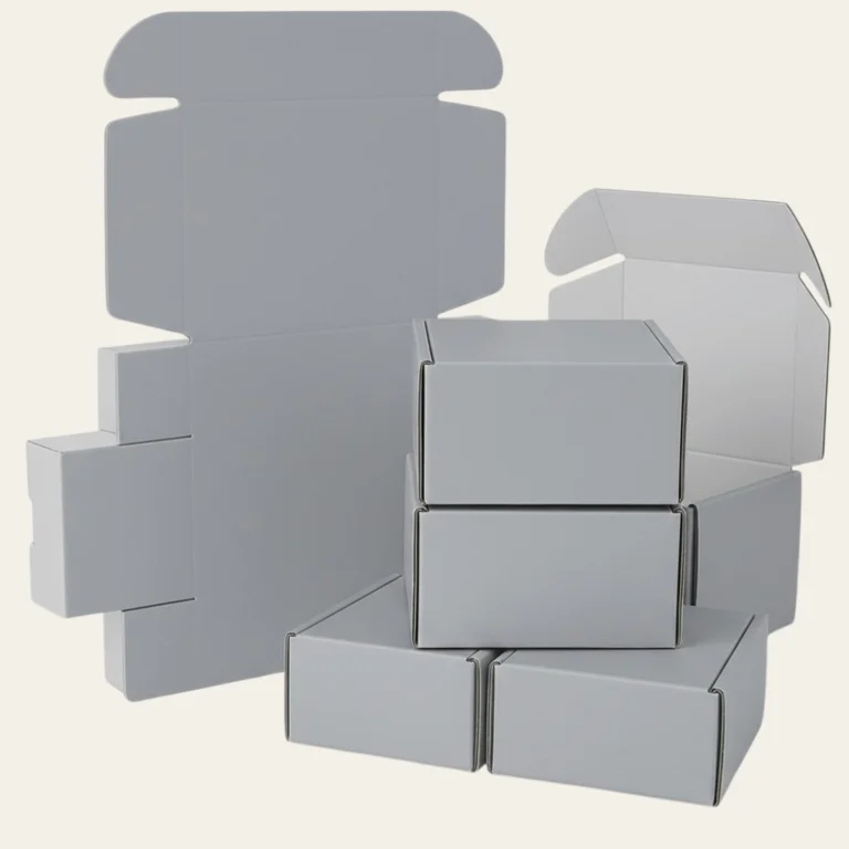 Custom Gray Cardboard Boxes | Wholesale Gray Cardboard Packaging