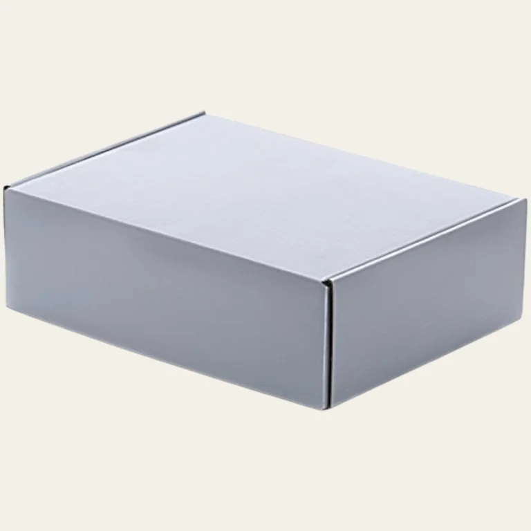Silver Corrugated Boxes | Custom Silver Corrugated Packaging Wholesale