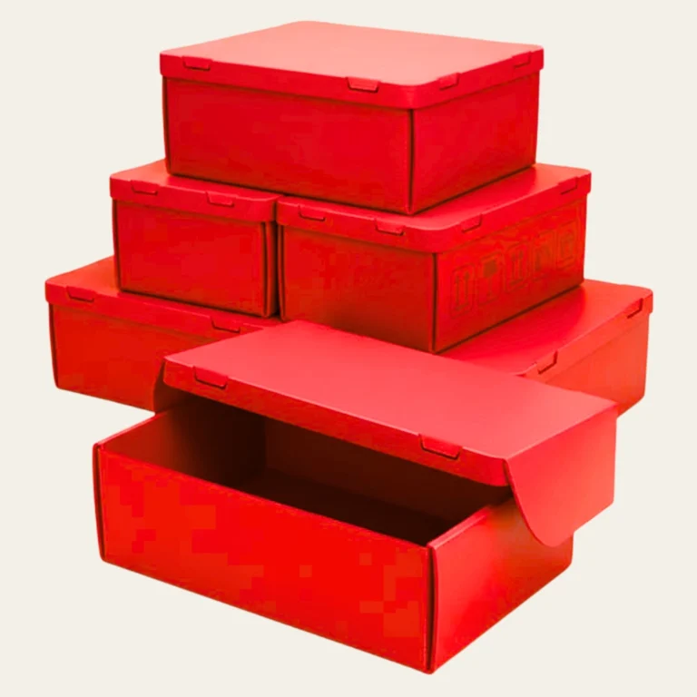 Red Corrugated Boxes | Custom Red Corrugated Packaging