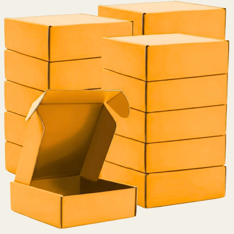Custom Orange Corrugated Boxes | Wholesale Orange Corrugated Packaging