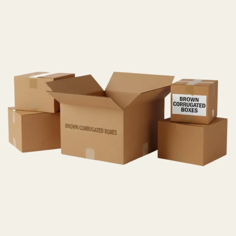 Brown Corrugated Boxes - Custom Brown Corrugated Packaging Wholesale