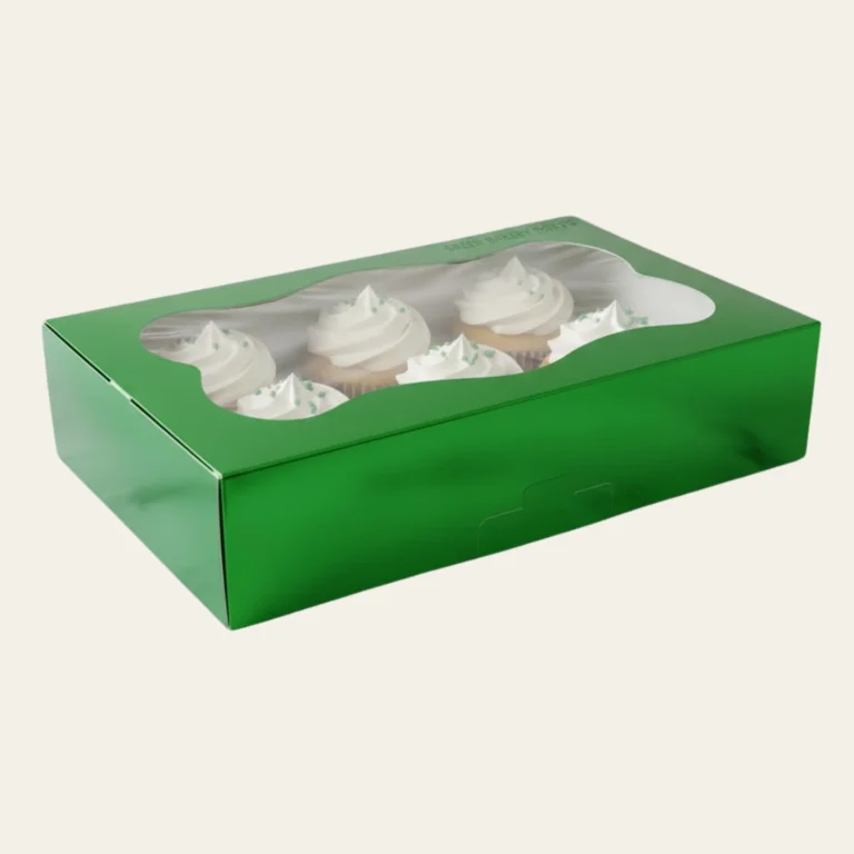Green Bakery Boxes | Custom Green Bakery Packaging Wholesale