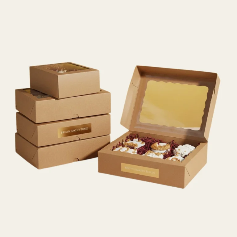Brown Bakery Boxes | Custom Brown Bakery Packaging Wholesale