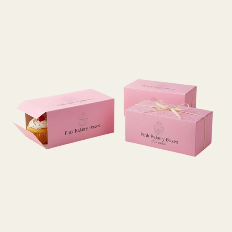 Custom Pink Bakery Boxes | Wholesale Pink Bakery Packaging