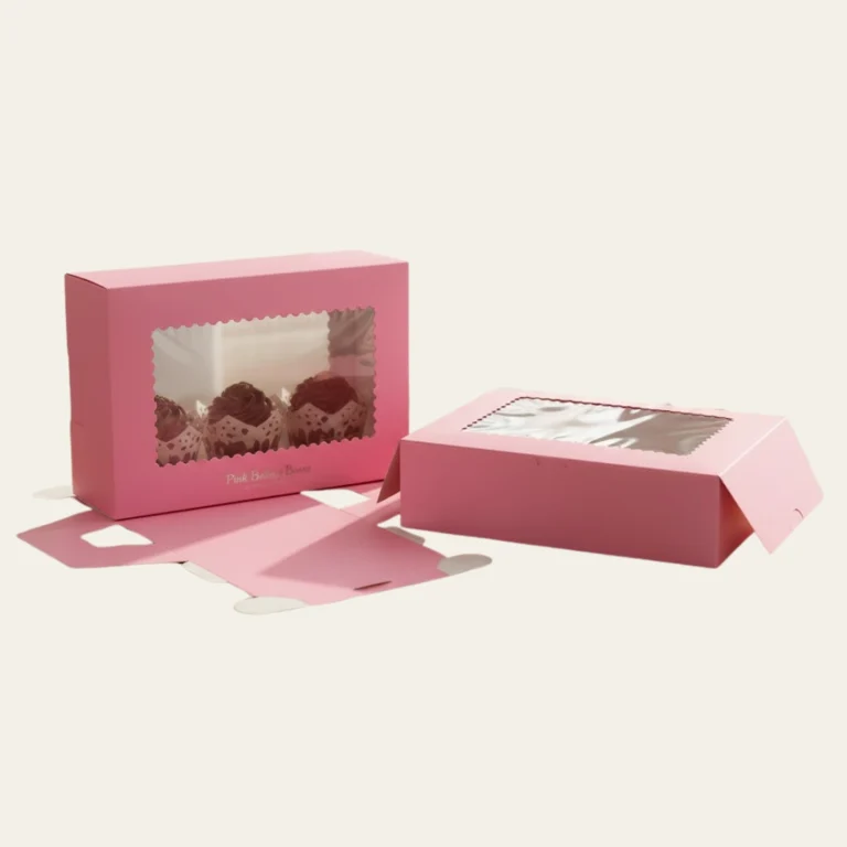Custom Pink Bakery Boxes | Wholesale Pink Bakery Packaging