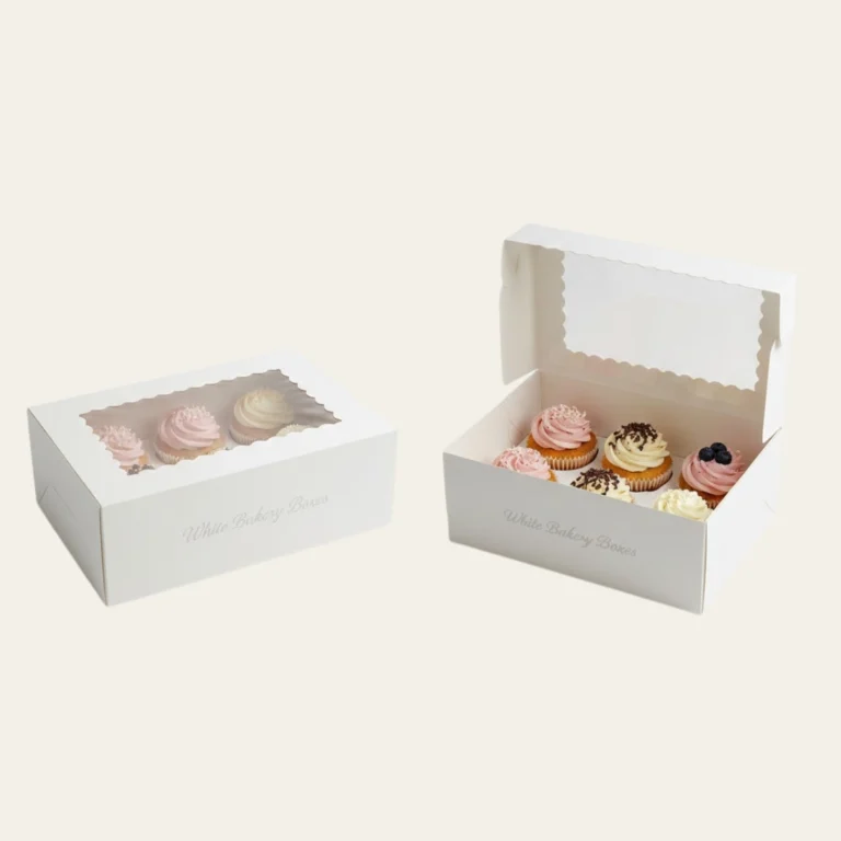 Buy White Bakery Boxes | Custom White Bakery Packaging Wholesale