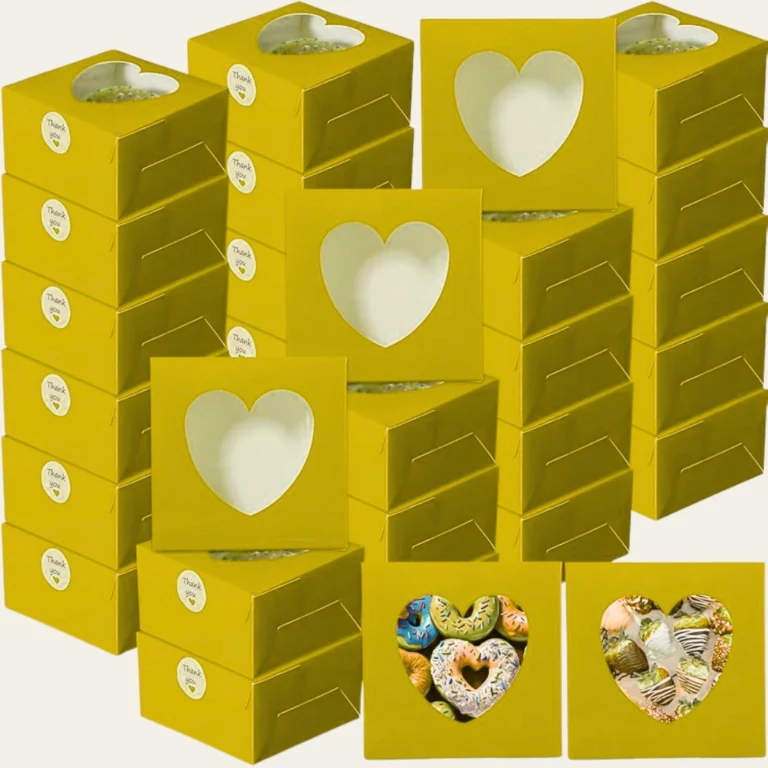 Yellow Bakery Boxes | Custom Yellow Bakery Packaging Wholesale
