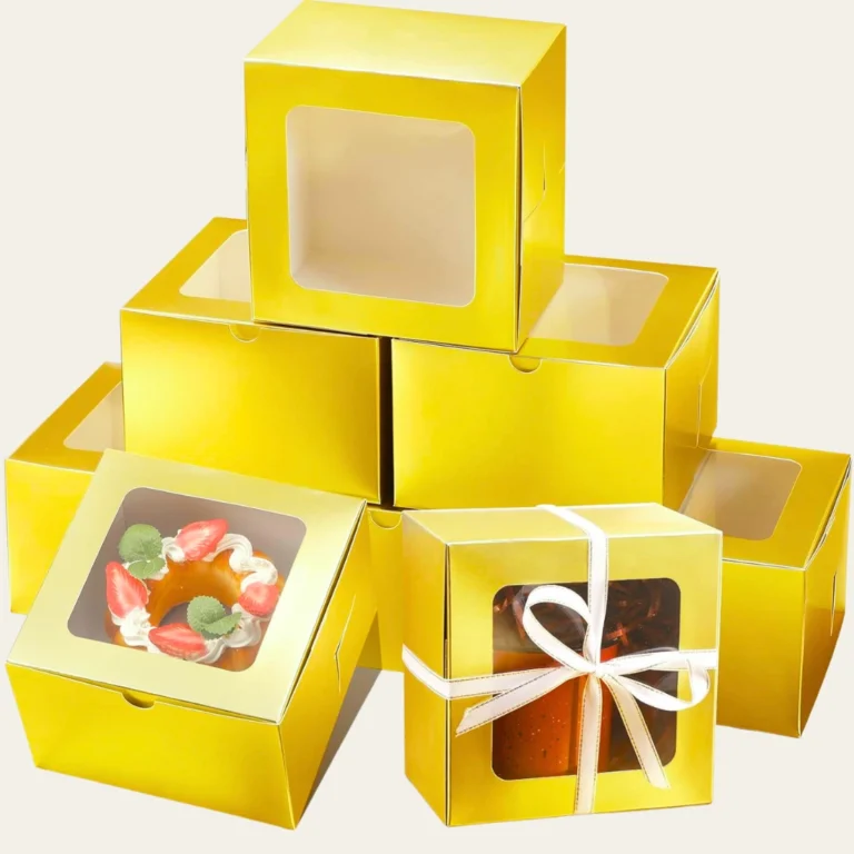 Yellow Bakery Boxes | Custom Yellow Bakery Packaging Wholesale