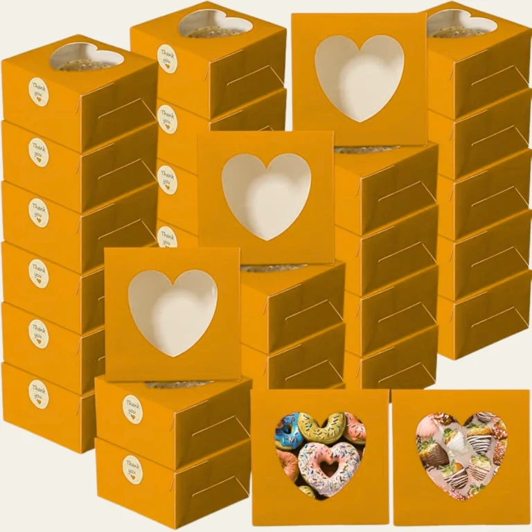 Orange Bakery Boxes | Custom Orange Bakery Packaging Wholesale