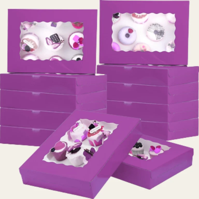 Purple Bakery Boxes | Custom Purple Bakery Packaging Wholesale
