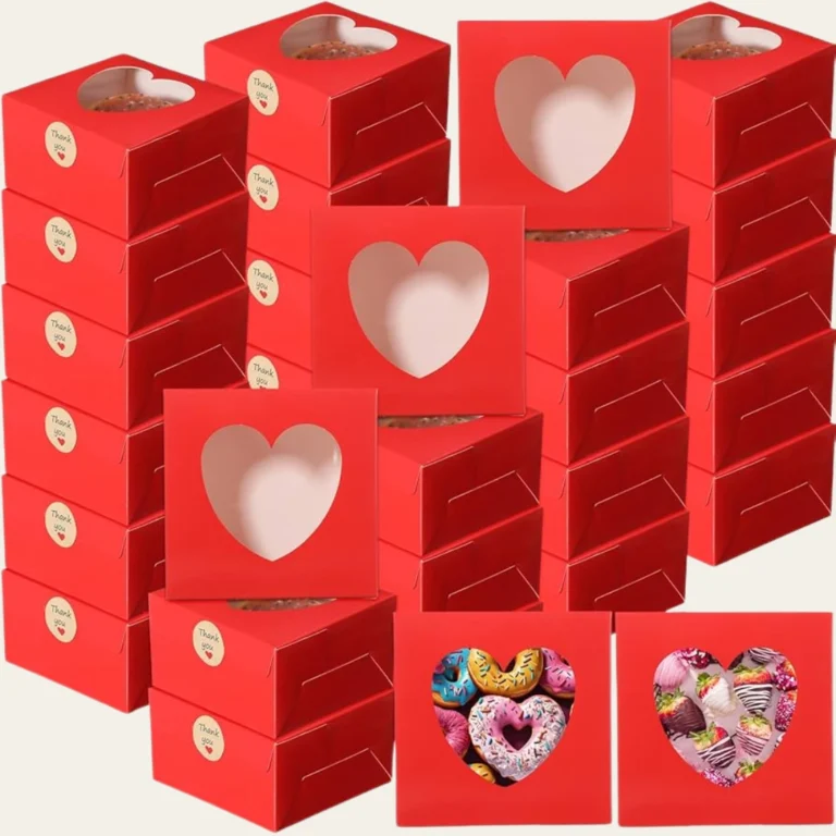 Red Bakery Boxes | Custom Red Bakery Packaging Wholesale