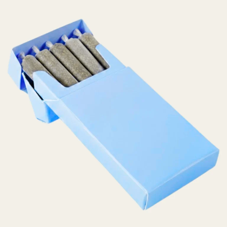 Blue Pre Roll Boxes | Custom Blue Pre Roll Packaging Wholesale